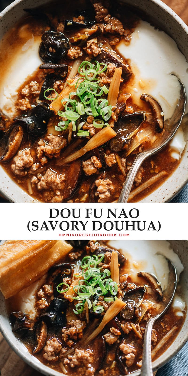 Dou Fu Nao (豆腐脑, Beijing-Style Tofu Pudding with Gravy) - Omnivore's ...