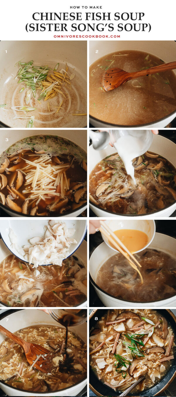 Sister Song’s Soup (宋嫂鱼羹, Chinese Fish Soup) - Omnivore's Cookbook