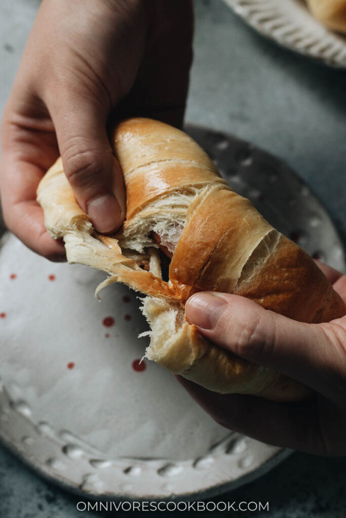 Chinese Hot Dog Buns - Omnivore's Cookbook