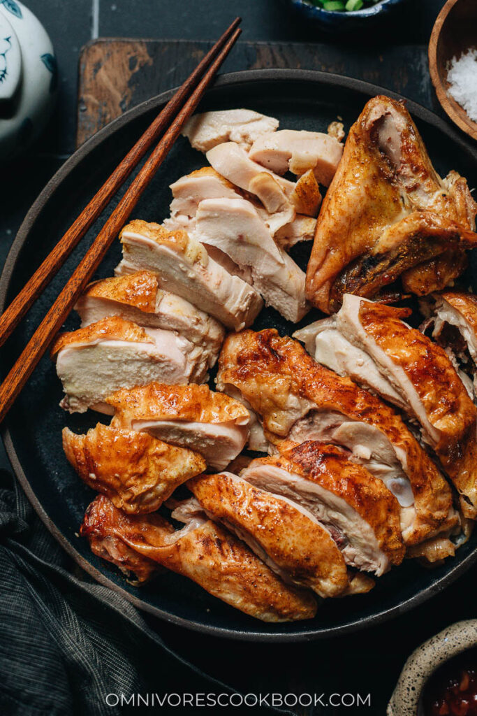 Easy Salt Baked Chicken (简易盐焗鸡) - Omnivore's Cookbook