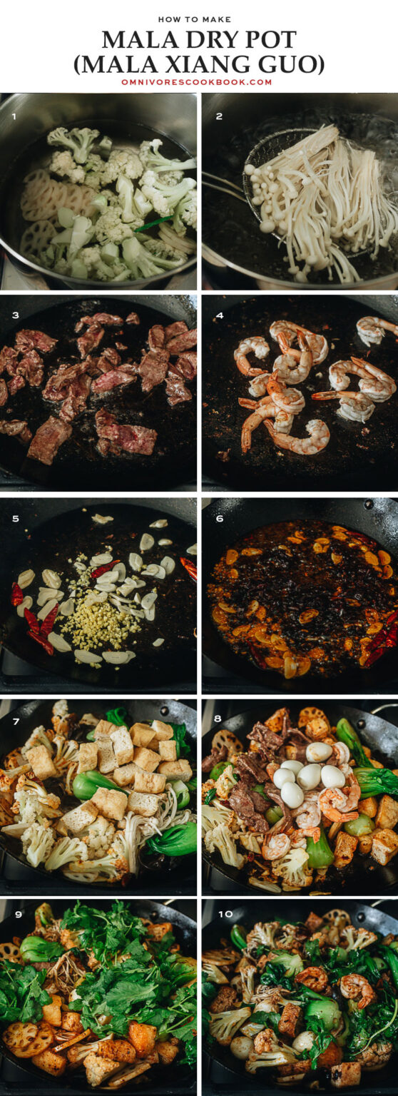 Ma La Xiang Guo (Sichuan Mala Dry Pot, 麻辣香锅) - Omnivore's Cookbook