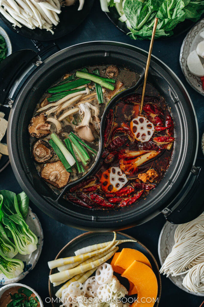 How to Host a Vegetarian Hot Pot Party - Omnivore's Cookbook