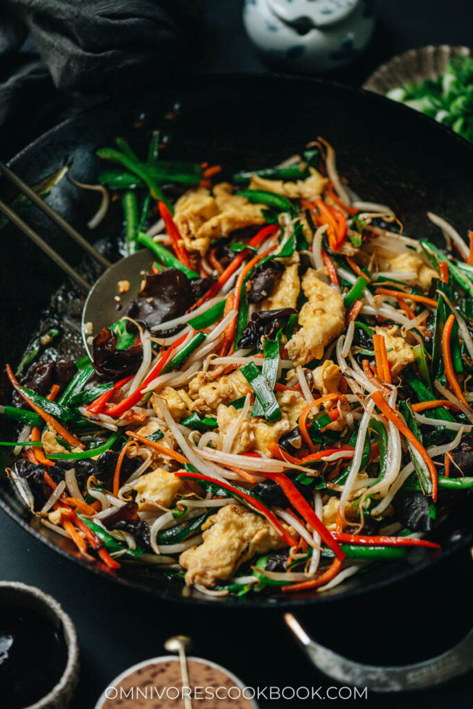 Chao He Cai (Beijing-Style Vegetarian Moo Shu, 炒合菜) - Omnivore's Cookbook