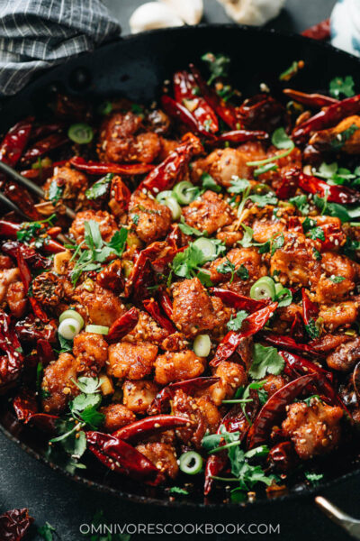 La Zi Ji (Sichuan Mala Chicken, 辣子鸡) - Omnivore's Cookbook