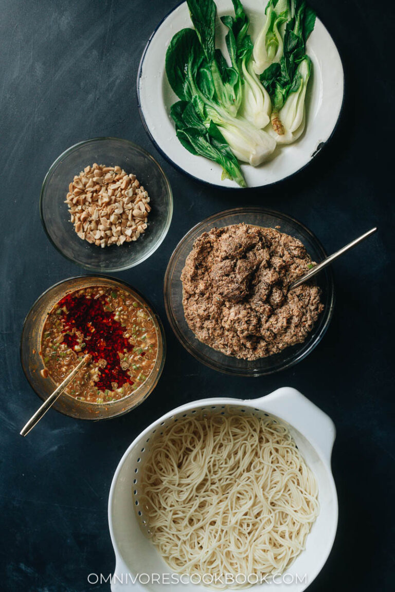 Vegan Dan Dan Noodles - Omnivore's Cookbook