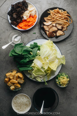 Buddha’s Delight (Jai, Chinese Vegetarian Stew) - Omnivore's Cookbook