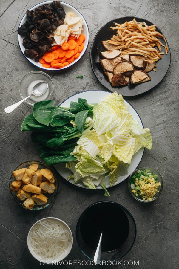 Buddha’s Delight (Jai, Chinese Vegetarian Stew) - Omnivore's Cookbook