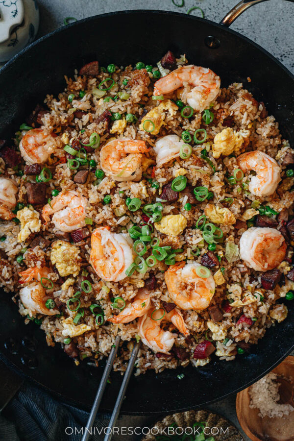 Yang Zhou Fried Rice (扬州炒饭) - Omnivore's Cookbook