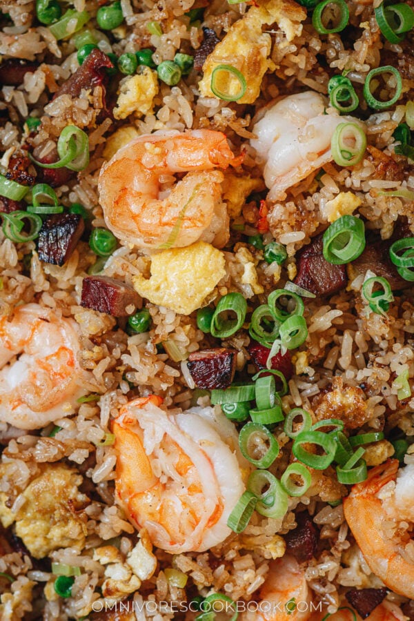 Mushroom Fried Rice (蘑菇炒饭) - Omnivore's Cookbook