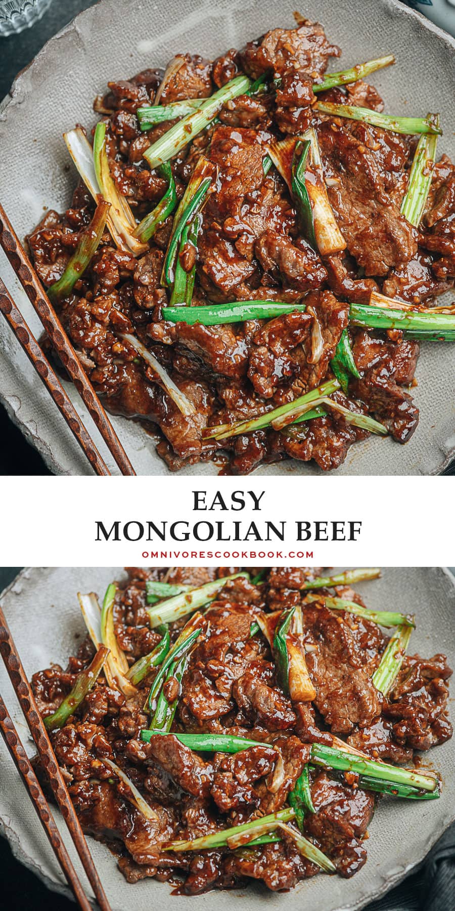 Mongolian Beef (Without Using a Wok) - Omnivore's Cookbook