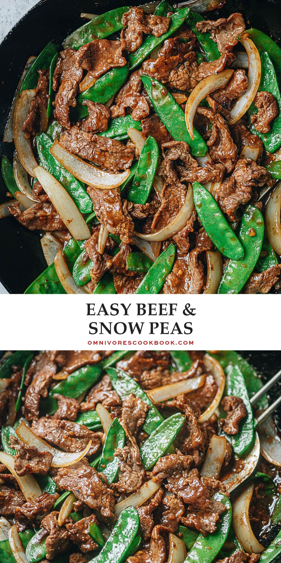 Beef with Snow Peas - Omnivore's Cookbook
