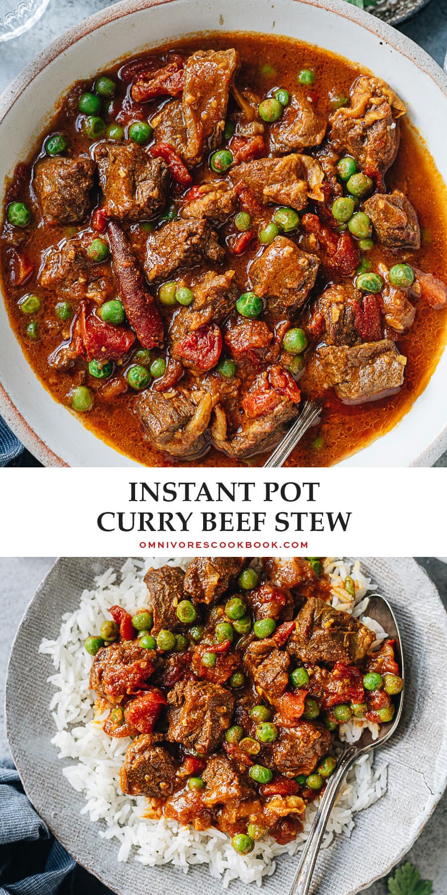 Instant Pot Curry Beef Stew - Omnivore's Cookbook