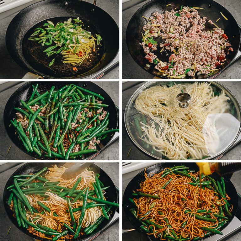 Green Bean Noodles (豆角焖面) - Omnivore's Cookbook