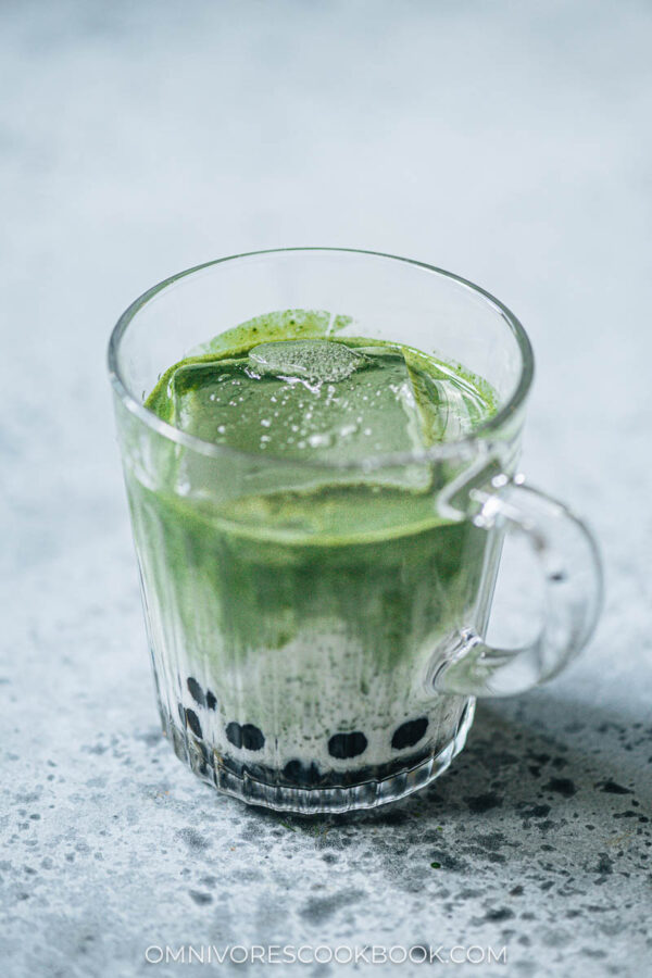 Matcha Boba Tea - Omnivore's Cookbook
