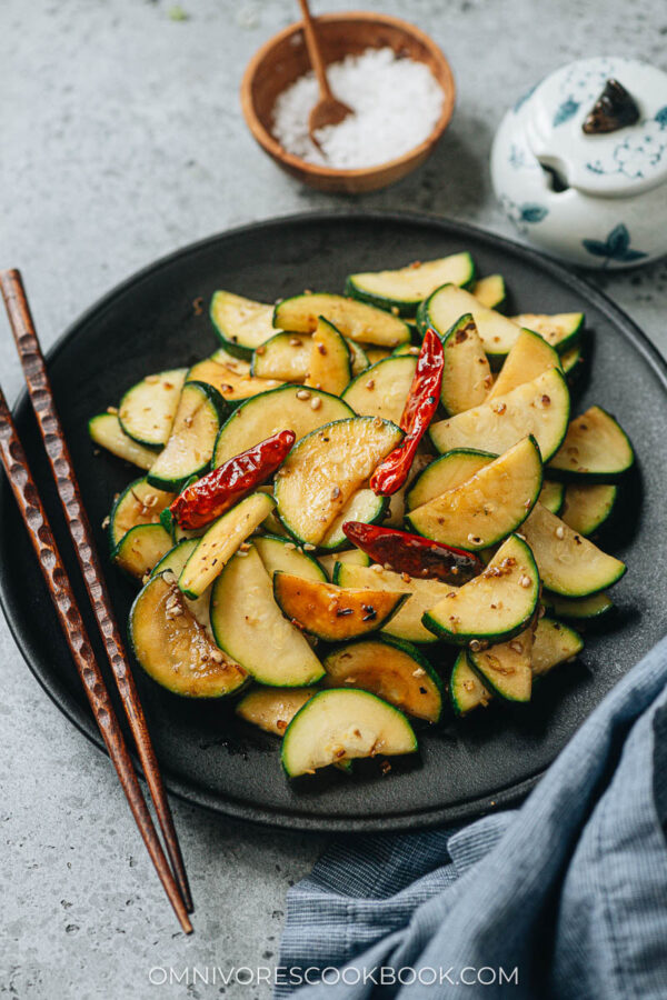 Chinese Zucchini Stir Fry - Omnivore's Cookbook