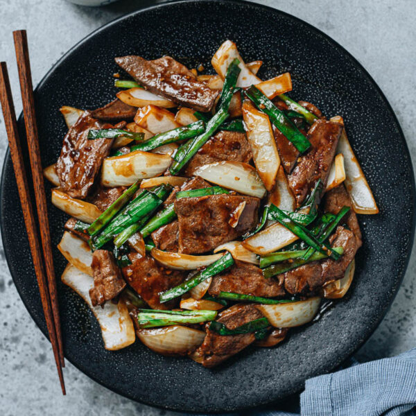 Pork Liver Stir Fry (炒猪肝) - Omnivore's Cookbook