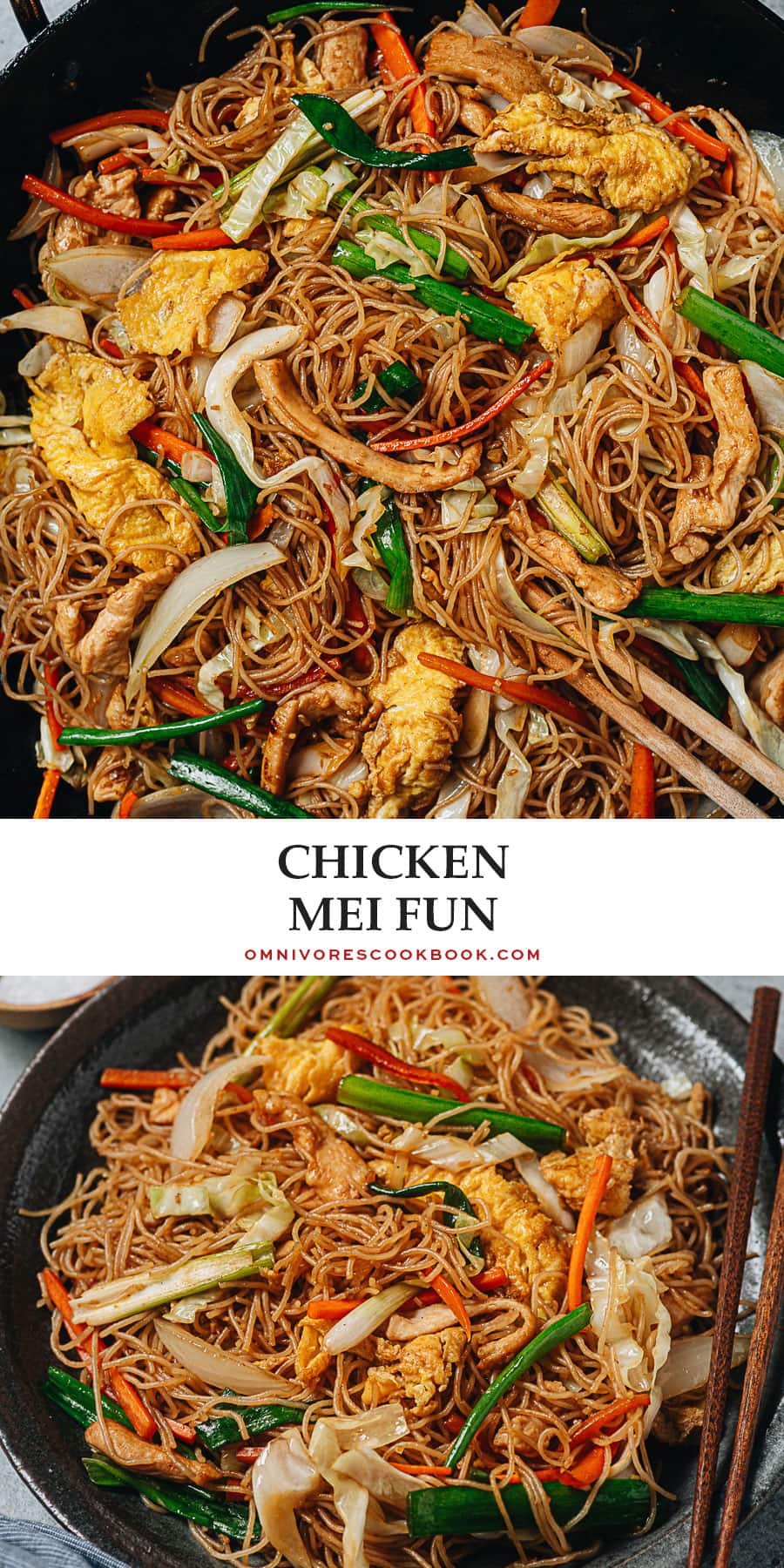 Chicken Mei Fun - Omnivore's Cookbook