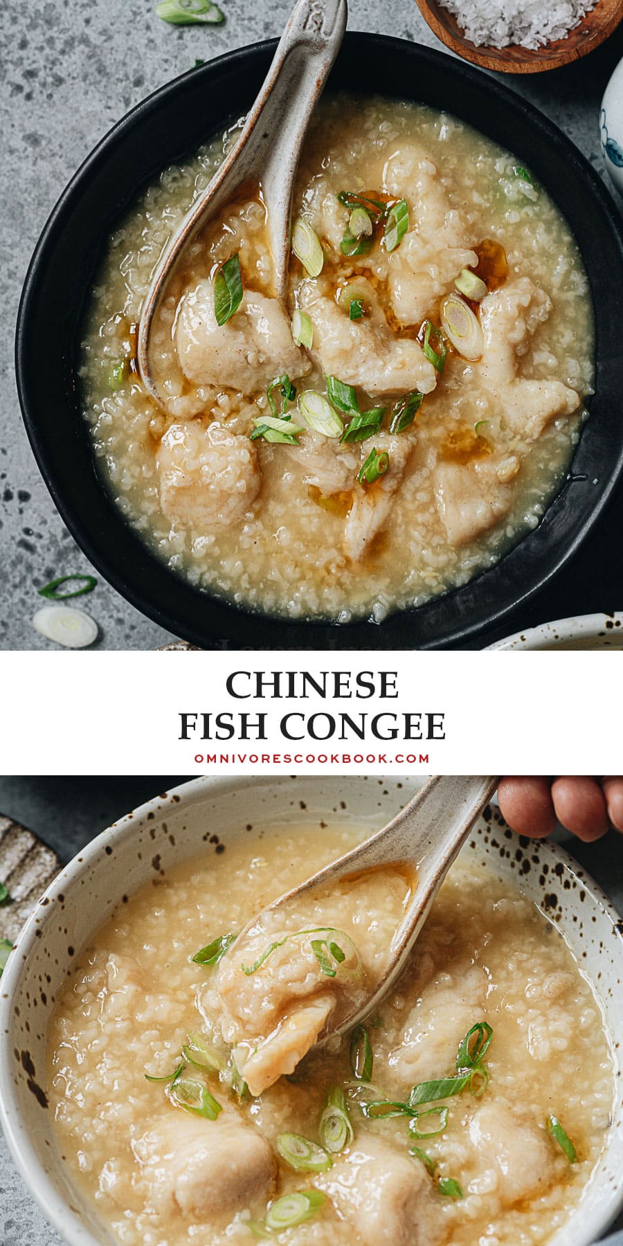 Chinese Fish Congee (生滚鱼片粥) - Omnivore's Cookbook