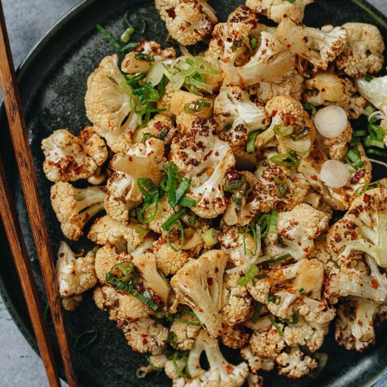 Chinese Cauliflower Stir Fry (干锅菜花) - Omnivore's Cookbook