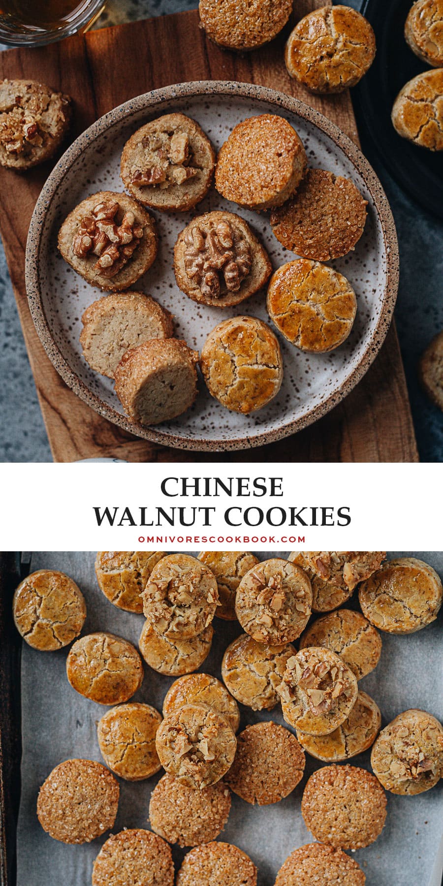 Chinese Walnut Cookies (核桃酥) - Omnivore's Cookbook