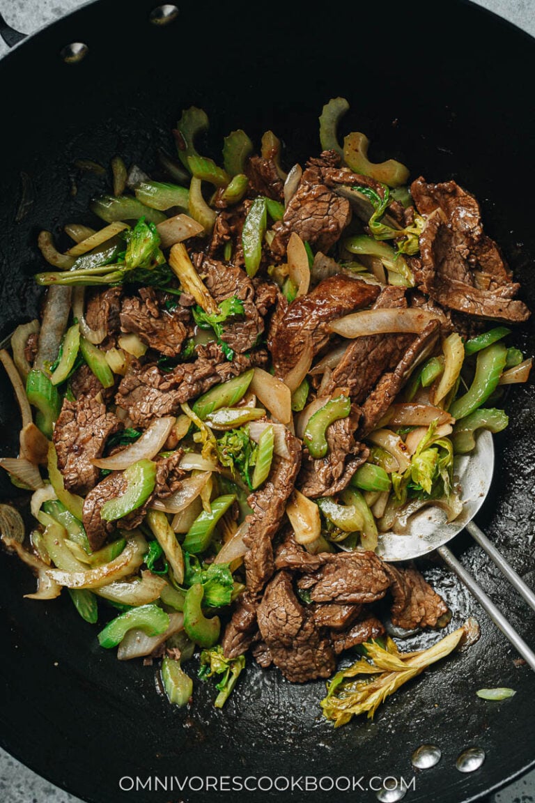 Beef and Celery Stir Fry - Omnivore's Cookbook