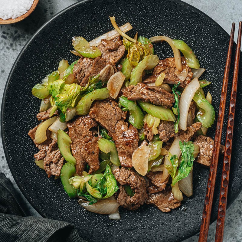 Beef and Celery Stir Fry - Omnivore's Cookbook