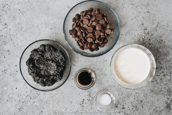 Black Sesame Chocolate Truffles - Omnivore's Cookbook