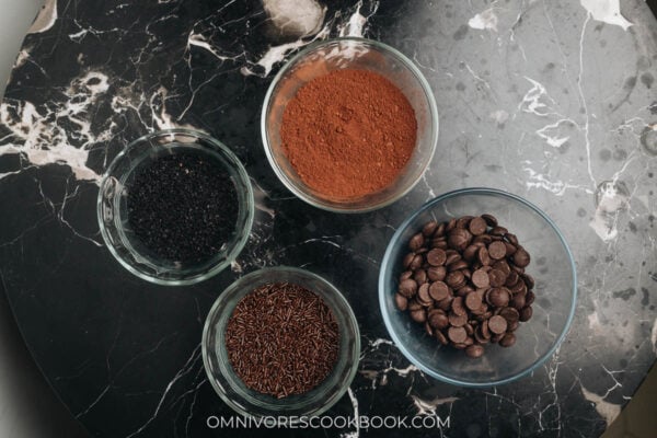 Black Sesame Chocolate Truffles - Omnivore's Cookbook