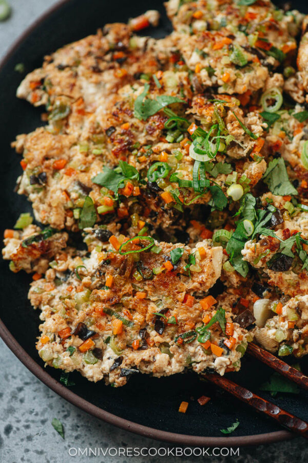 Ground Turkey and Tofu Scramble with Veggies - Omnivore's Cookbook