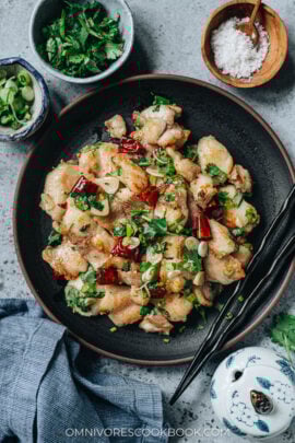 Salt and Pepper Fish (椒盐鱼片) - Omnivore's Cookbook