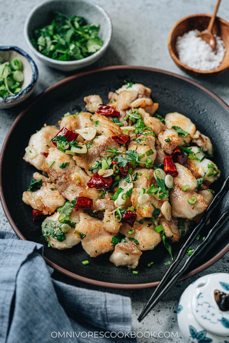 Salt and Pepper Fish (椒盐鱼片) - Omnivore's Cookbook