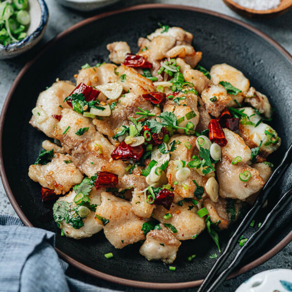 Salt and Pepper Fish (椒盐鱼片) - Omnivore's Cookbook