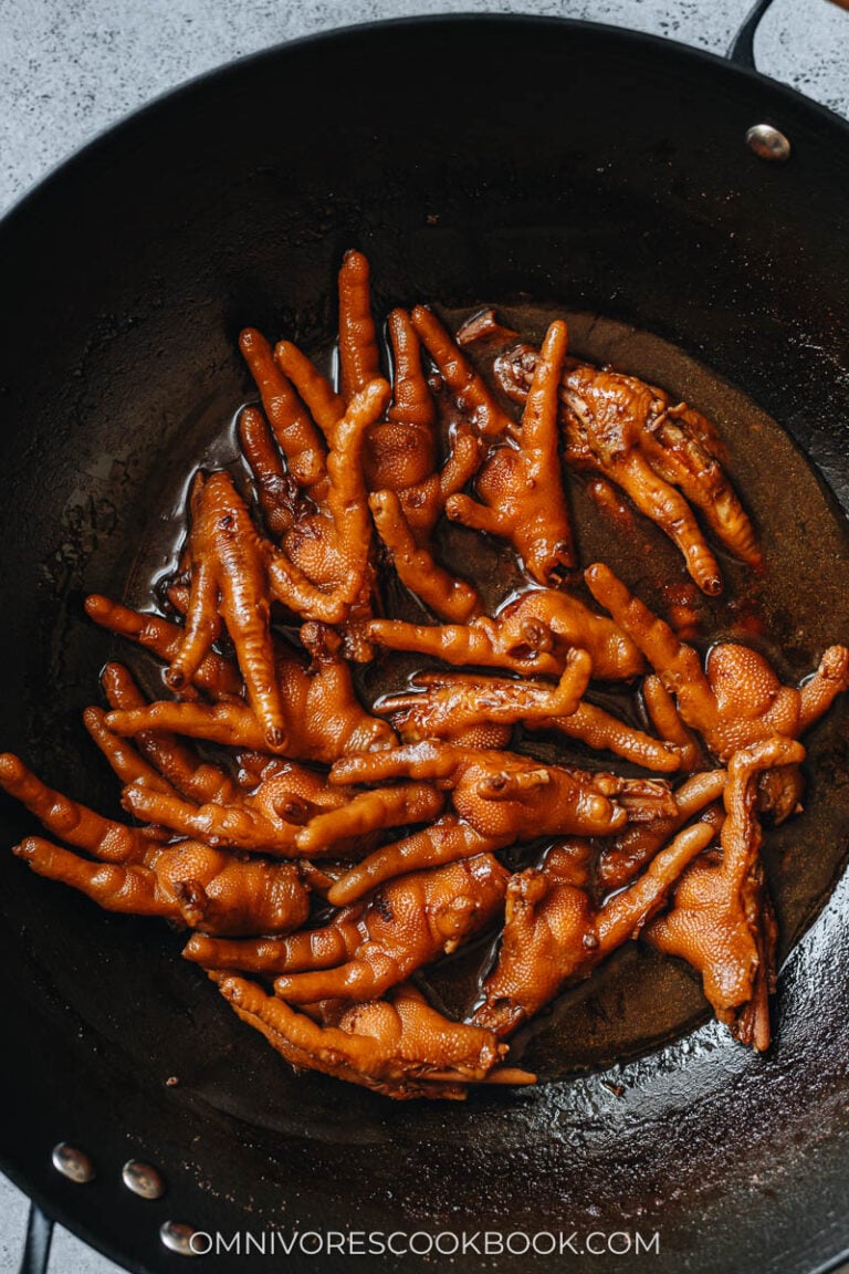Braised Chicken Feet (凤爪) - Omnivore's Cookbook