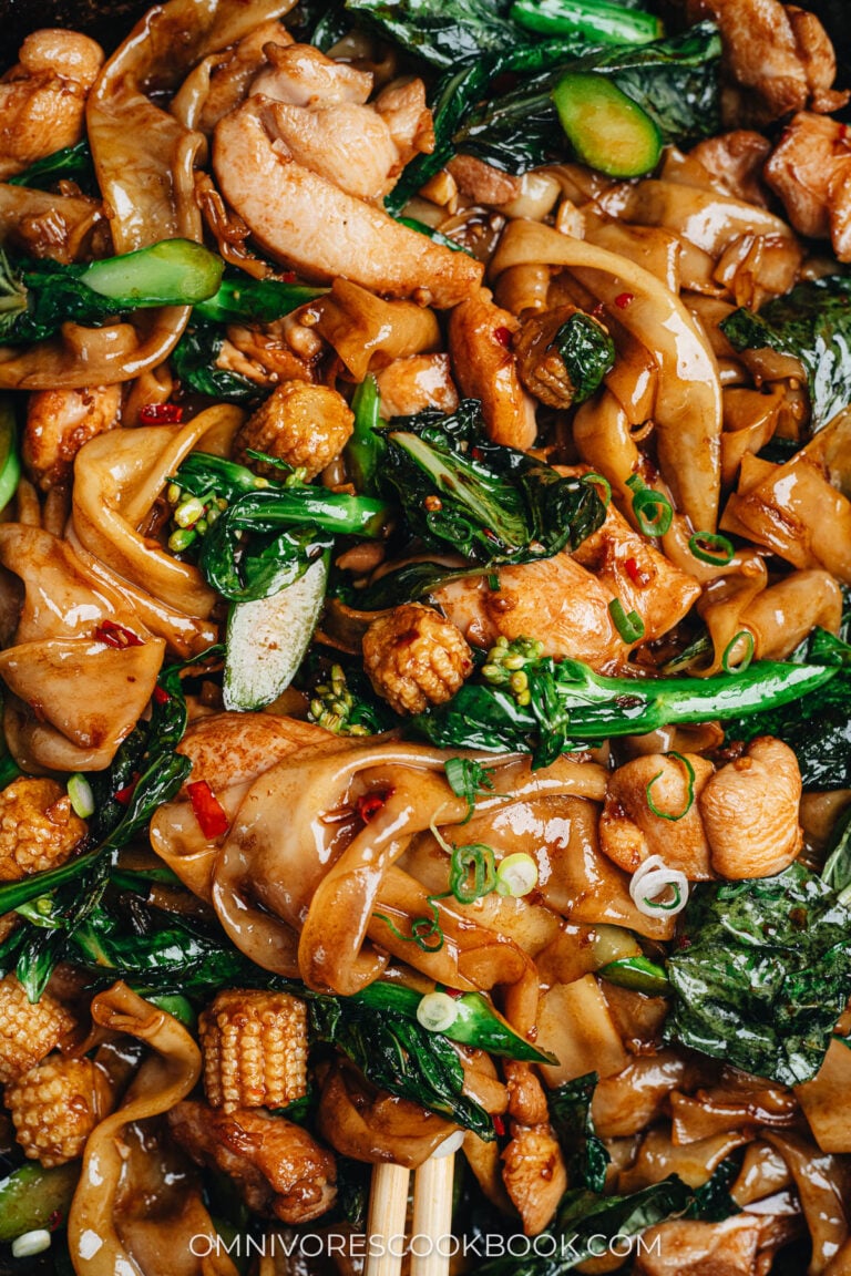 Drunken Noodles (Pad Kee Mao) - Omnivore's Cookbook