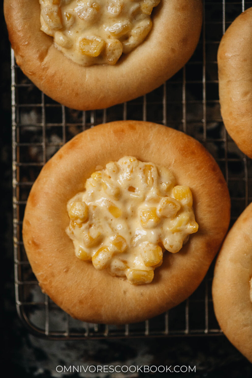 Corn Mayo Bread (玉米沙拉面包) - Omnivore's Cookbook