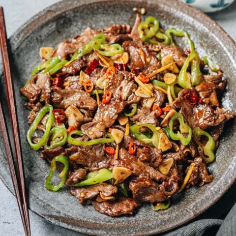 Authentic Hunan Beef (湖南小炒肉) - Omnivore's Cookbook