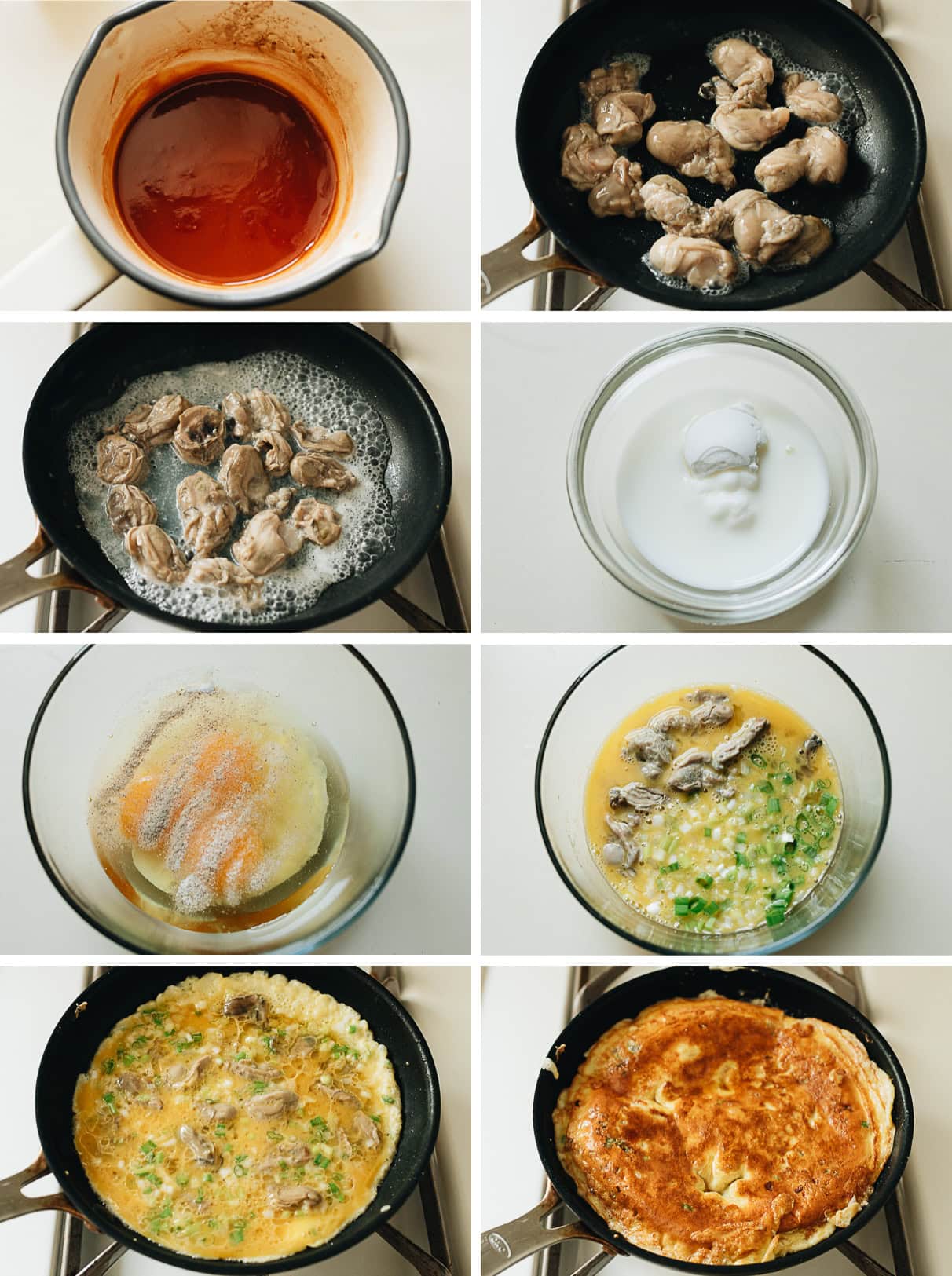 Oyster Omelet (蚝烙煎) - Omnivore's Cookbook