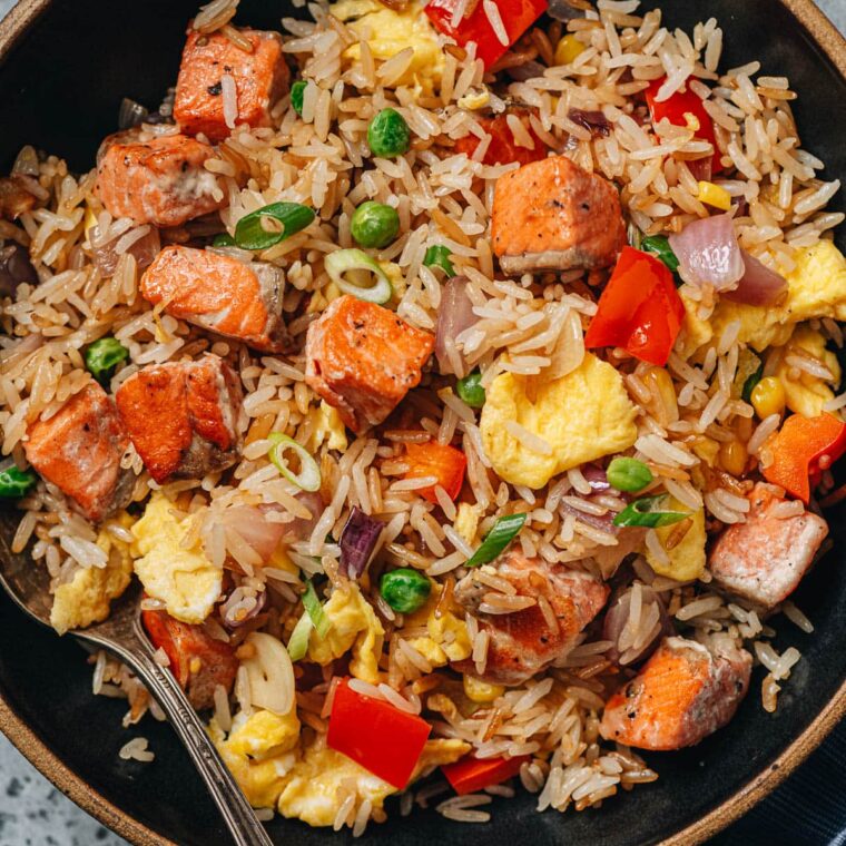 Chinese Olive Fried Rice (橄榄菜炒饭) - Omnivore's Cookbook