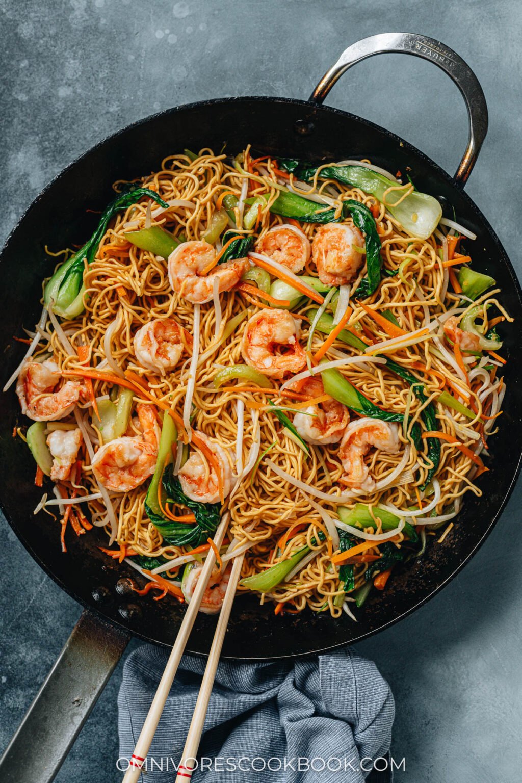 Shrimp Chow Mein - Omnivore's Cookbook