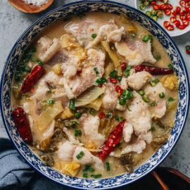 Suan Cai Yu (酸菜鱼, Sichuan Fish with Pickled Mustard Greens) - Omnivore ...