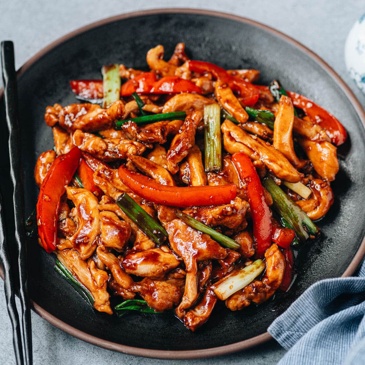 Chicken With Garlic Sauce