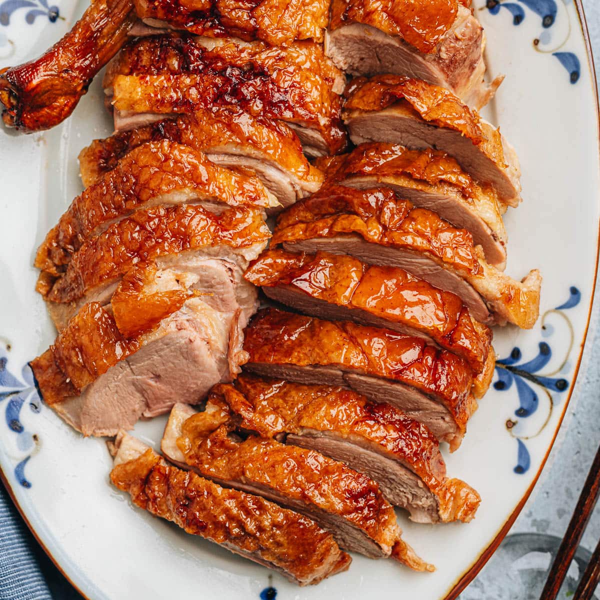 Chinese Roast Duck (烤鸭) - Omnivore's Cookbook