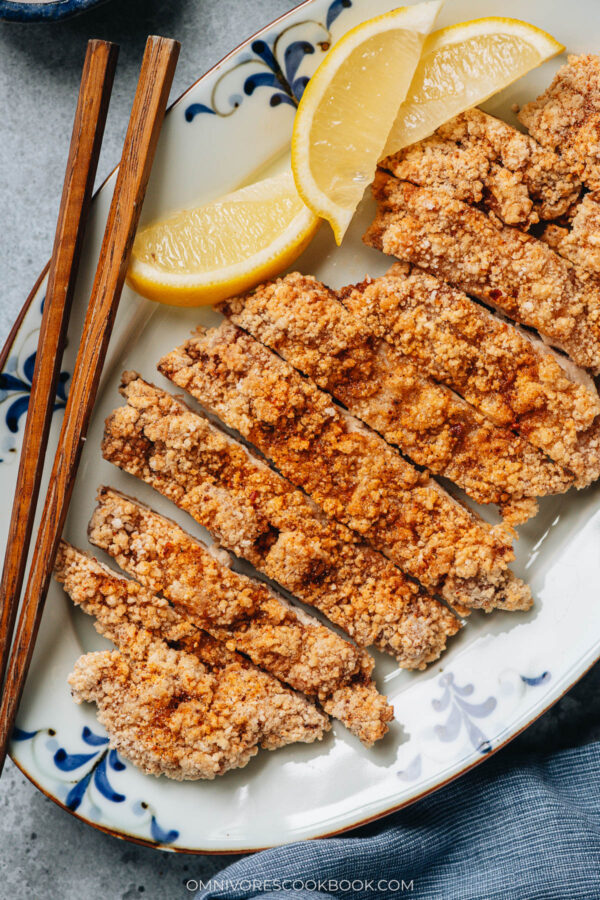 Taiwanese Fried Chicken (台式鸡排) - Omnivore's Cookbook
