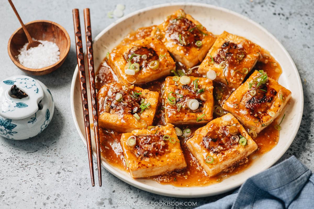 Stuffed Tofu (囊豆腐) - Omnivore's Cookbook
