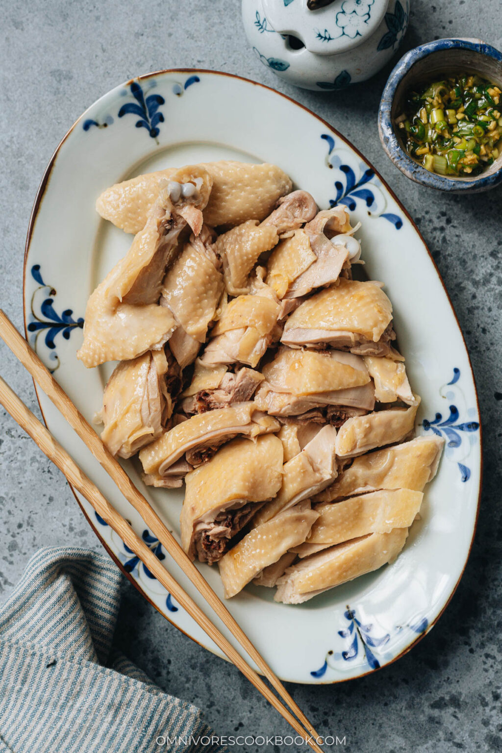 White Cut Chicken (白切鸡) - Omnivore's Cookbook