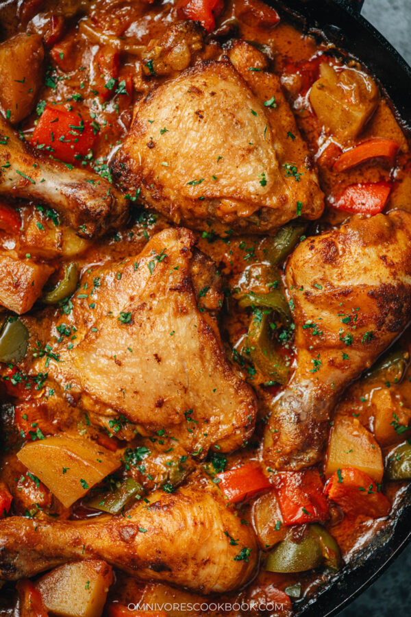 African Chicken (Macanese One-Pan Chicken Curry, 非洲鸡) - Omnivore's Cookbook