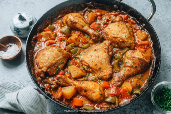 African Chicken (Macanese One-Pan Chicken Curry, 非洲鸡) - Omnivore's Cookbook