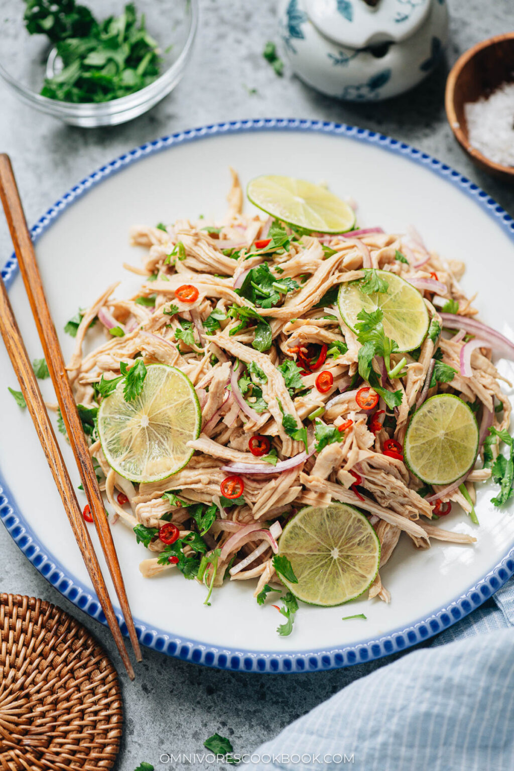 Yunnan Lime Chicken Salad - Omnivore's Cookbook