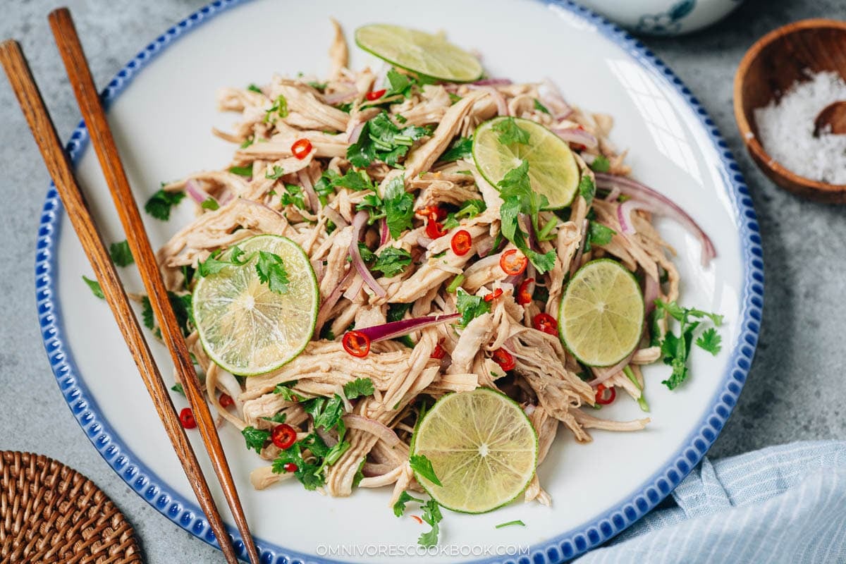 Yunnan Lime Chicken Salad - Omnivore's Cookbook