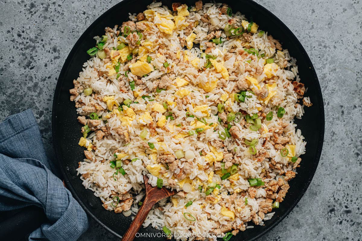 Ginger Fried Rice - Omnivore's Cookbook